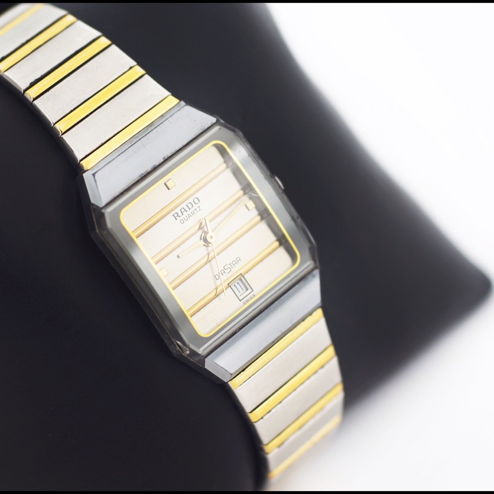 Rado Diastar Quartz Two Tone Steel 23mm Watch - Gem